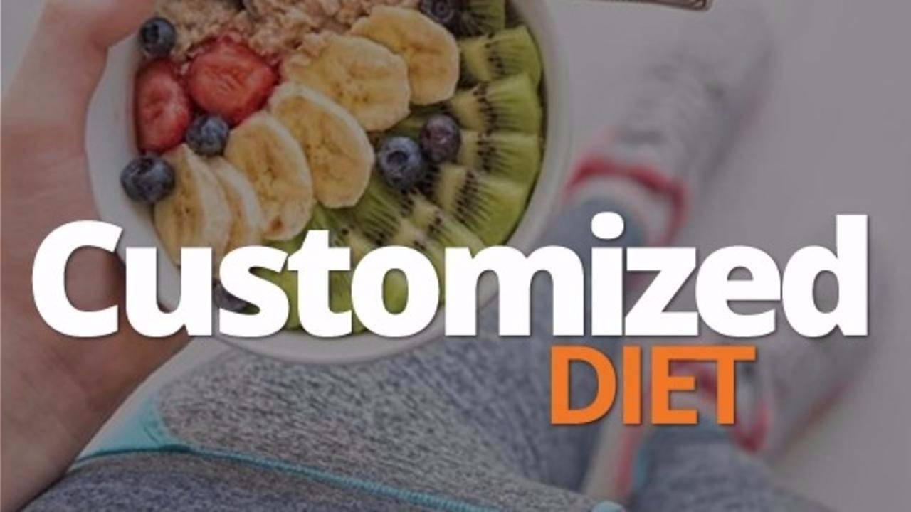 Customized Diet [For Any Goal]