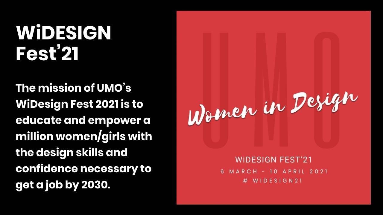 WiDesign Fest 2021 - Celebrating women in design.