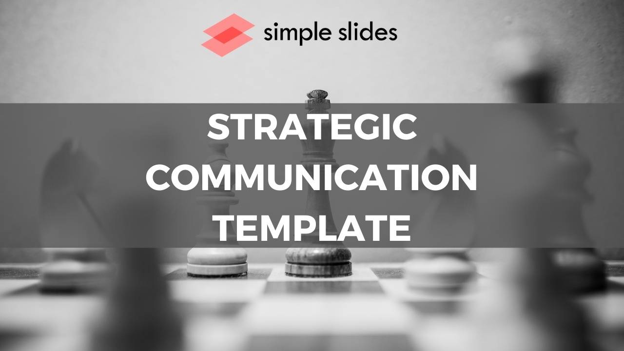 Strategic Communication Plan PowerPoint Template