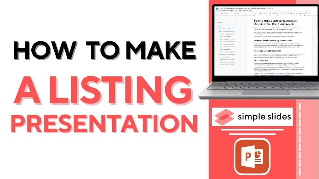 How To Make a Listing Presentation: Secrets of Top Real Estate Agents