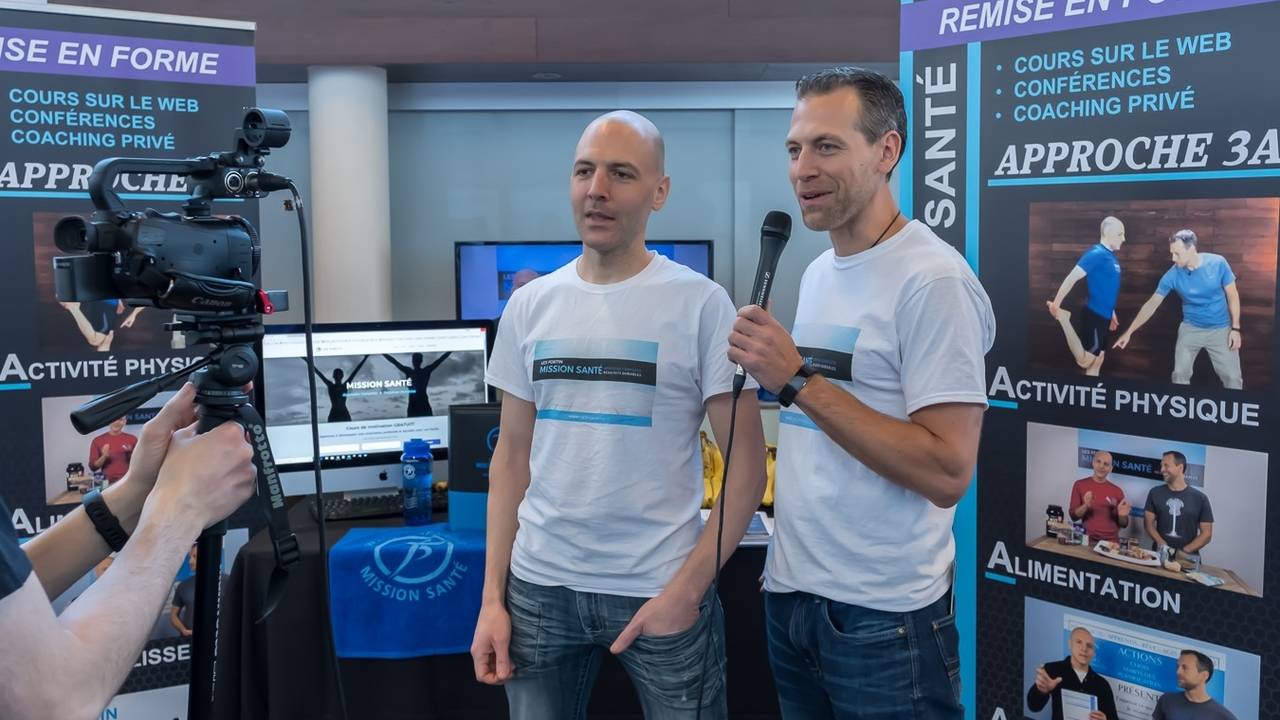 Les Fortin Mission Santé - Conférences - Sylvain et Mathieu Fortin