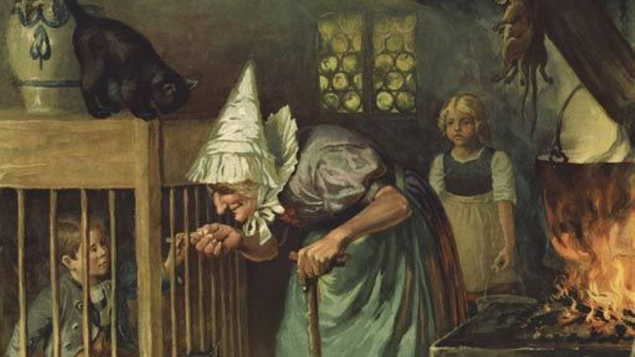 Hansel and Gretel and the two witches