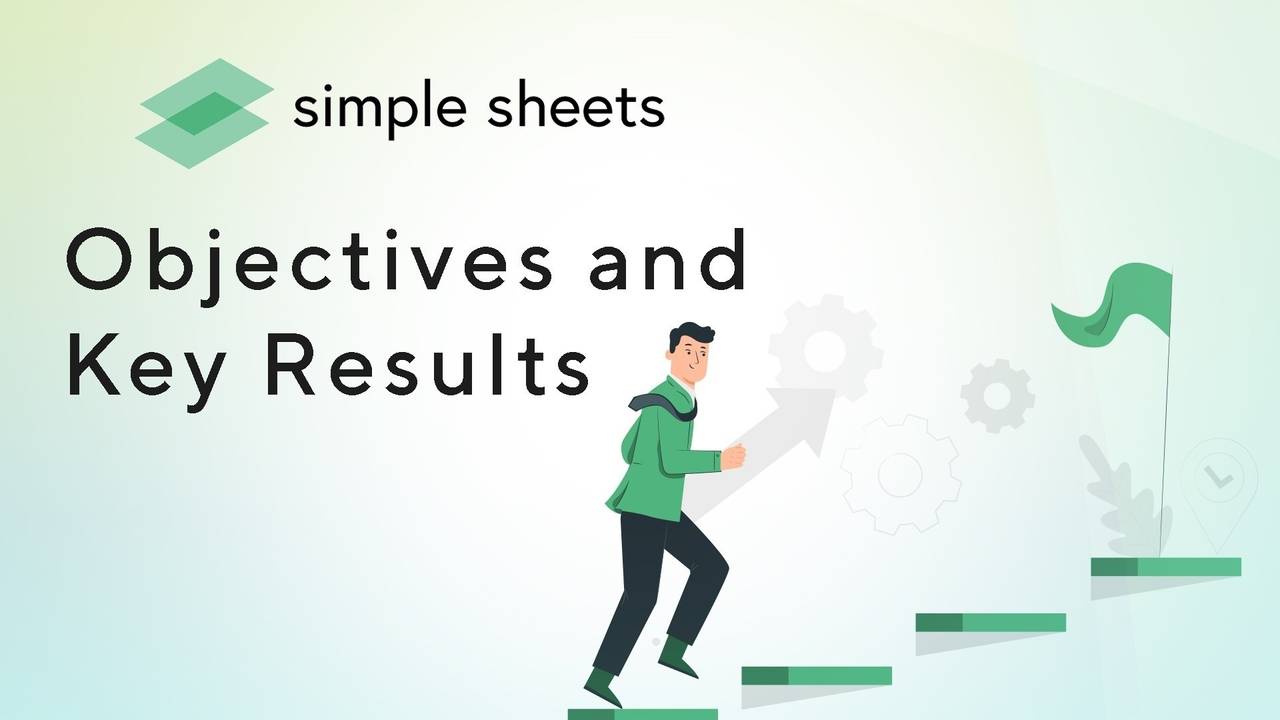 Objectives and Key Results Excel Template - Simple Sheets