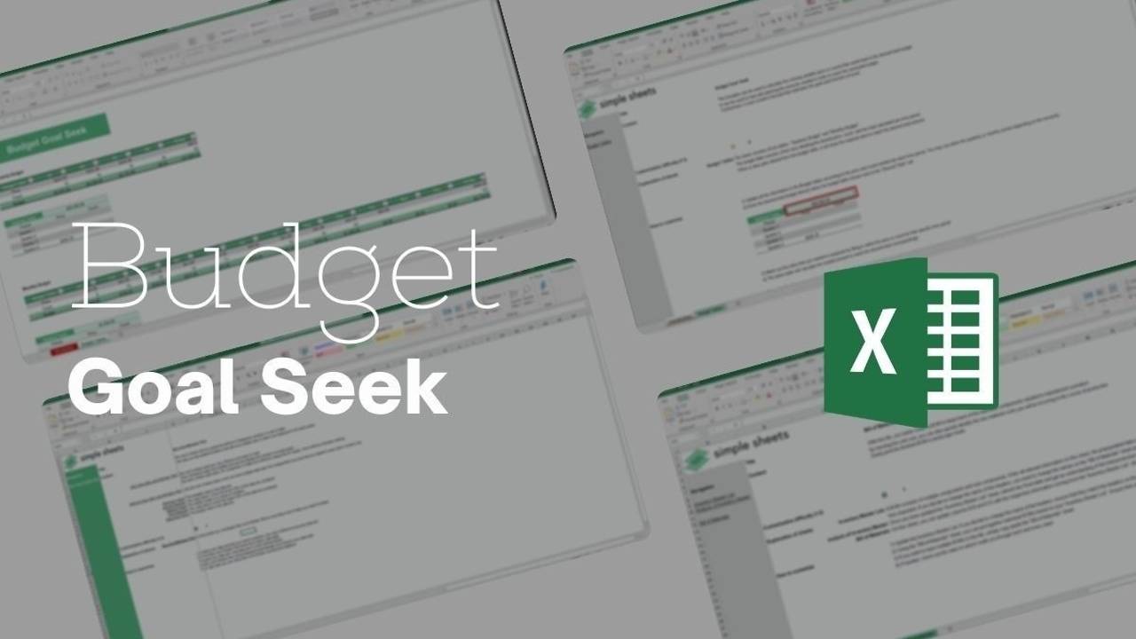 What If Analysis Excel Template - Simple Sheets