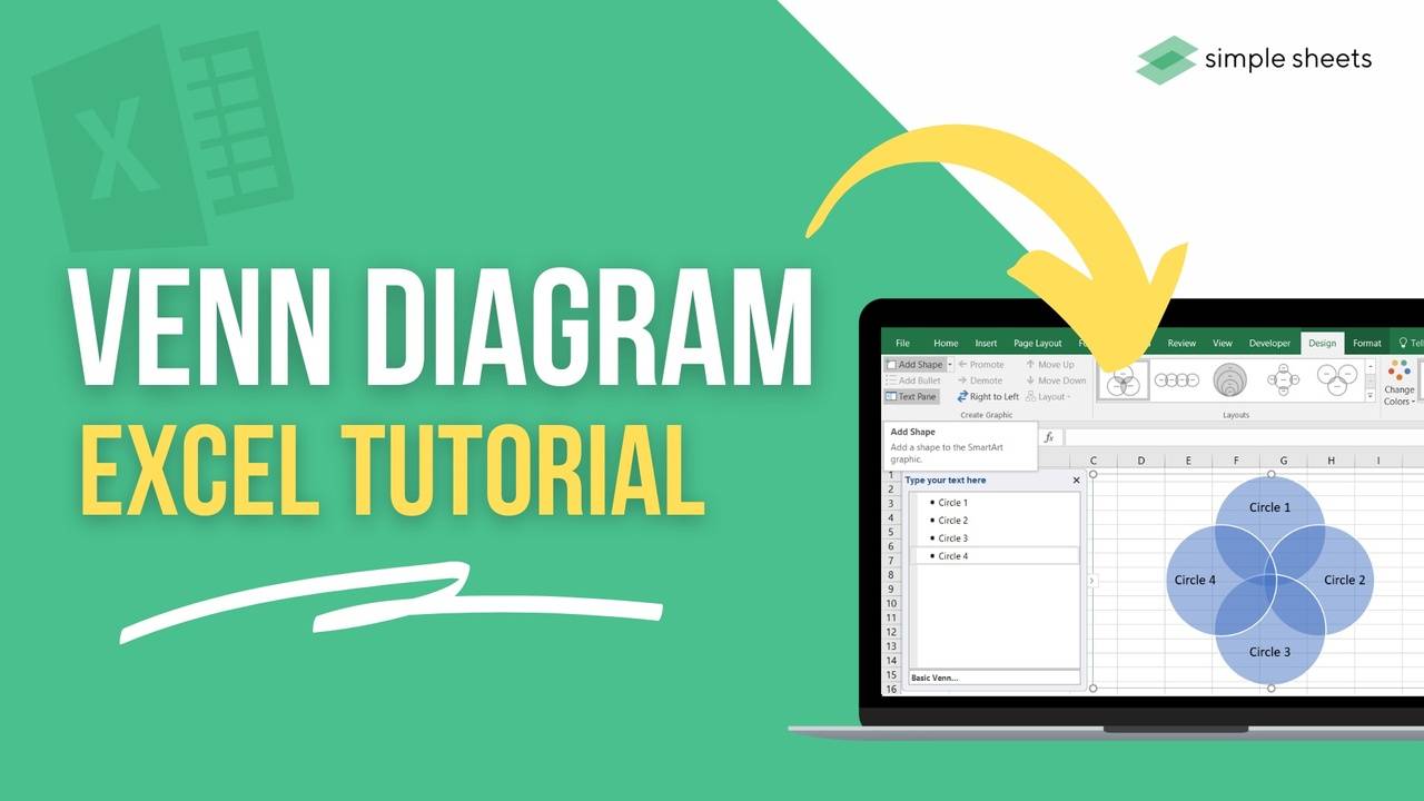 Venn Diagram: Excel Tutorial