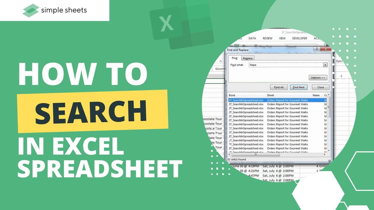 How To Search In Excel Spreadsheet How To Search In Excel Spreadsheet