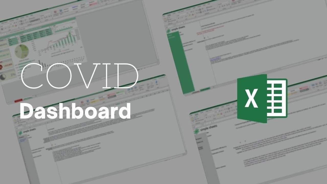 Covid-19 Analysis Excel Template - Simple Sheets