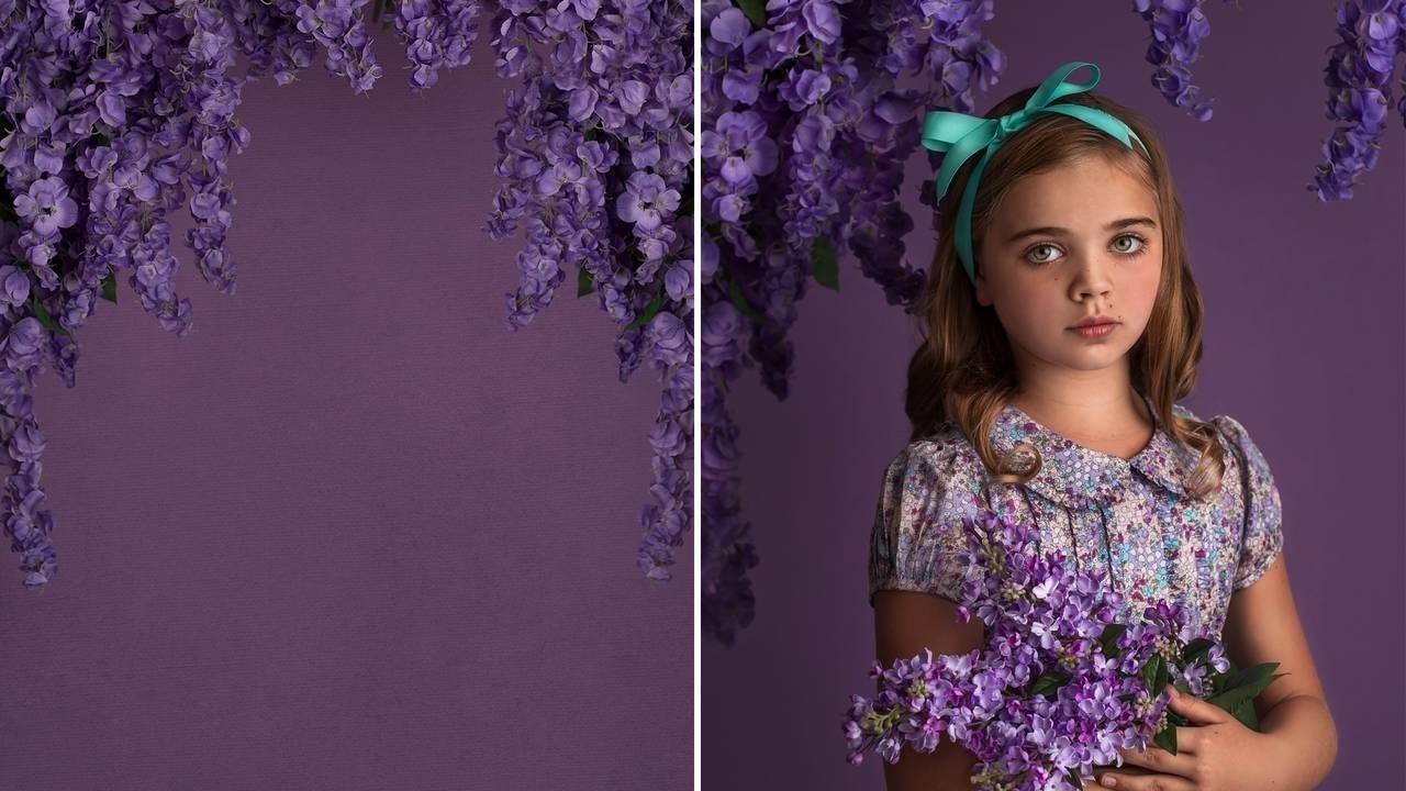 Cascading Spring - Studio Digital Background Collection