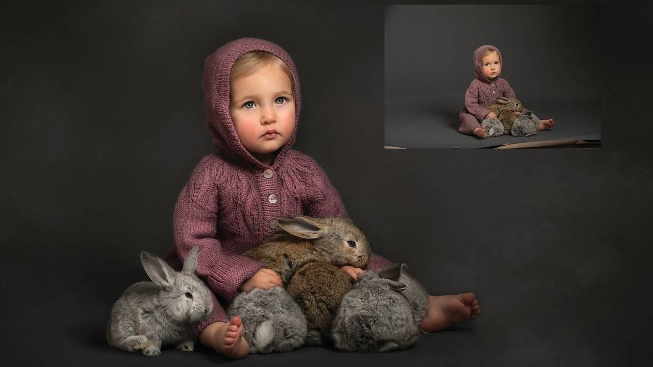 Velveteen Bunnies - Bunny Overlay and Photoshop Action Collection