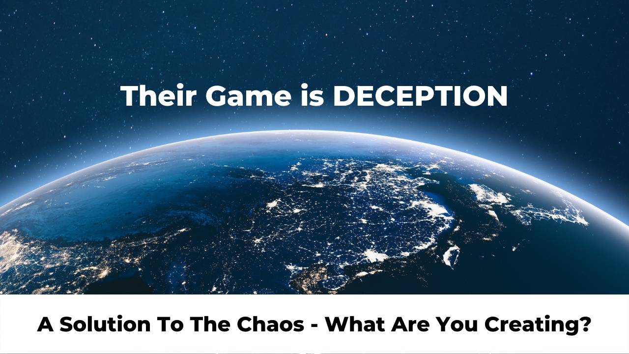 A Solution To The Chaos - What Are You Creating?