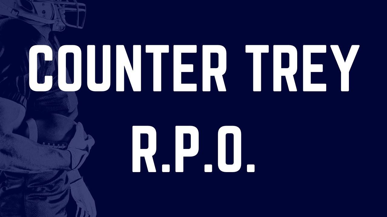 How to Install the Counter Trey RPO Clinic | iCoach.Football