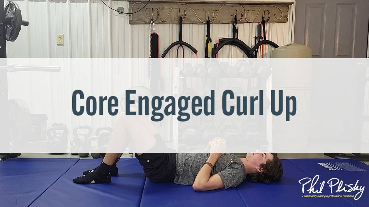 Core Engaged Curl Up