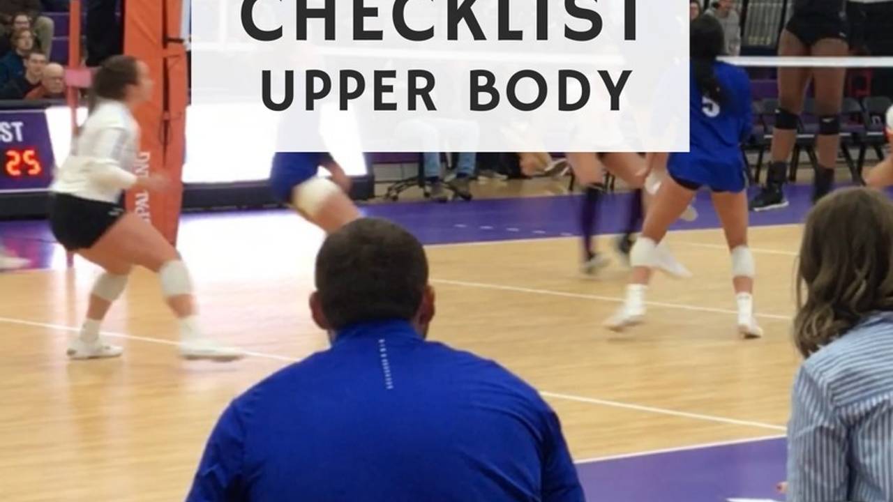 Upper Body Return to Sport Checklist