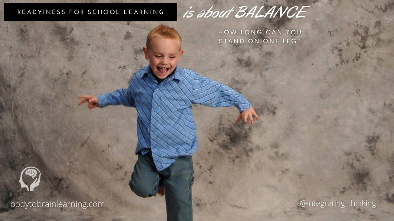 Balance and Learning Connections: a short introduction.