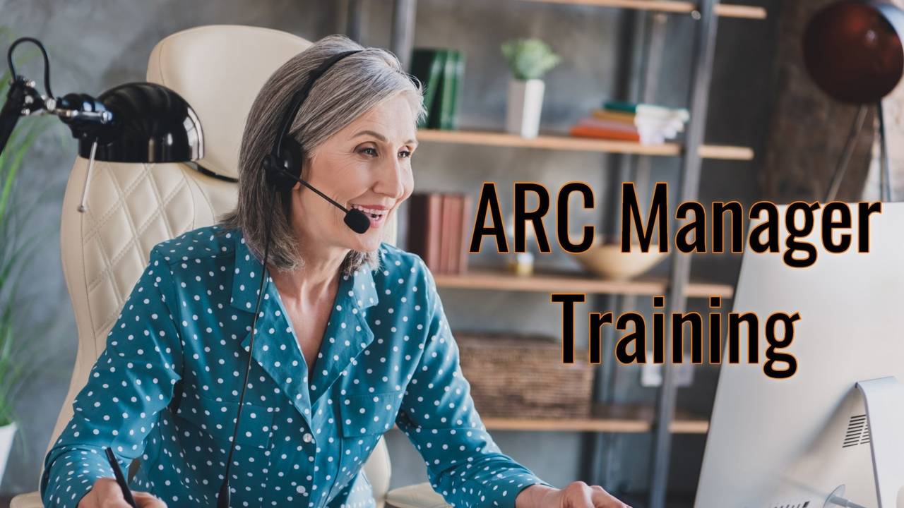 ARC Manager Training: First Two Steps