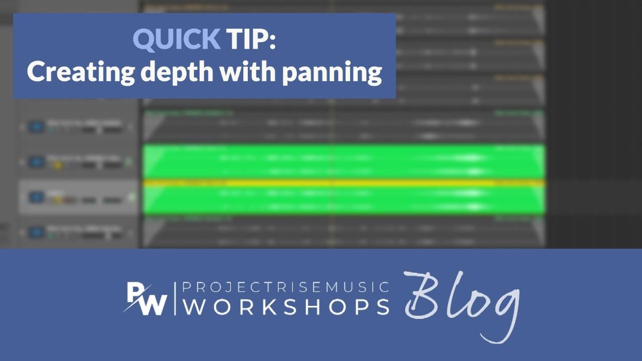Creating Depth Using Panning