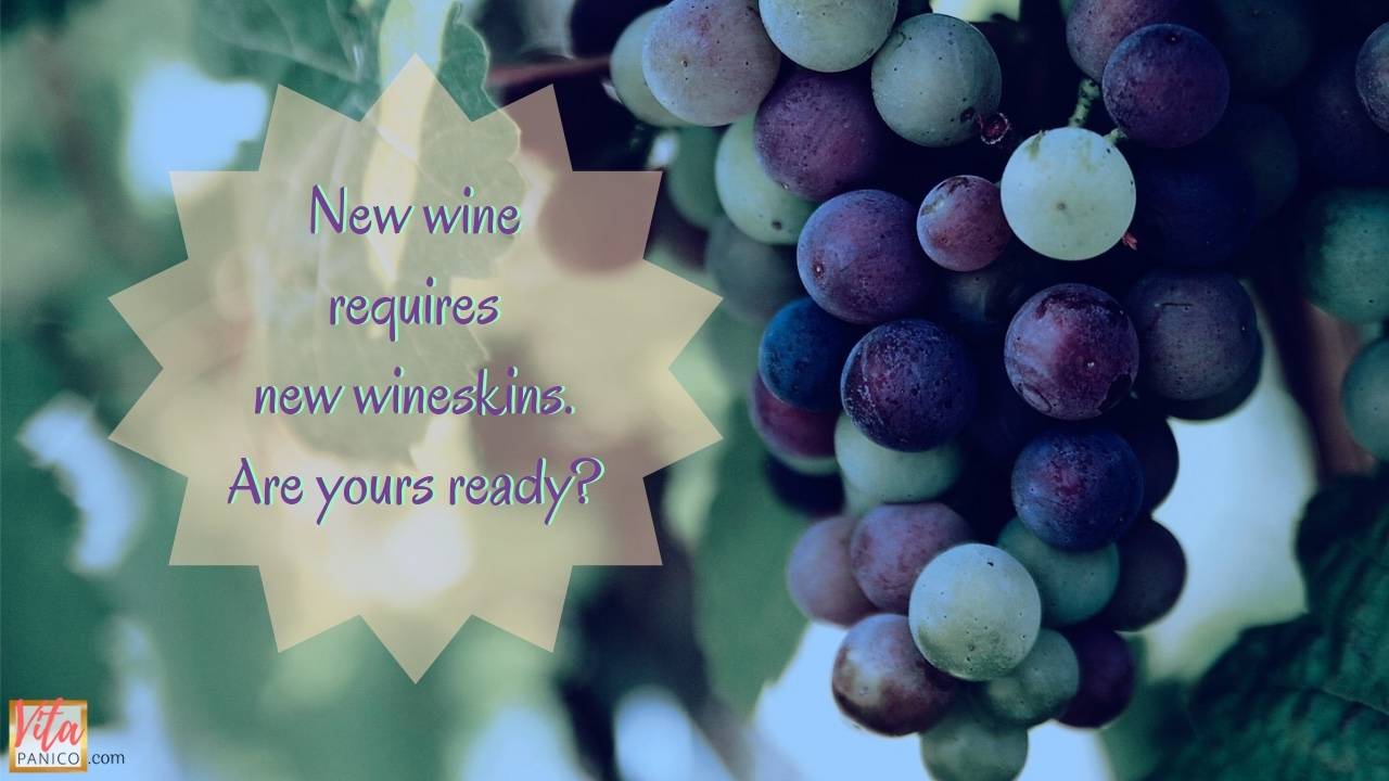New Wine Requires New Wine Skins. Are Yours Ready?