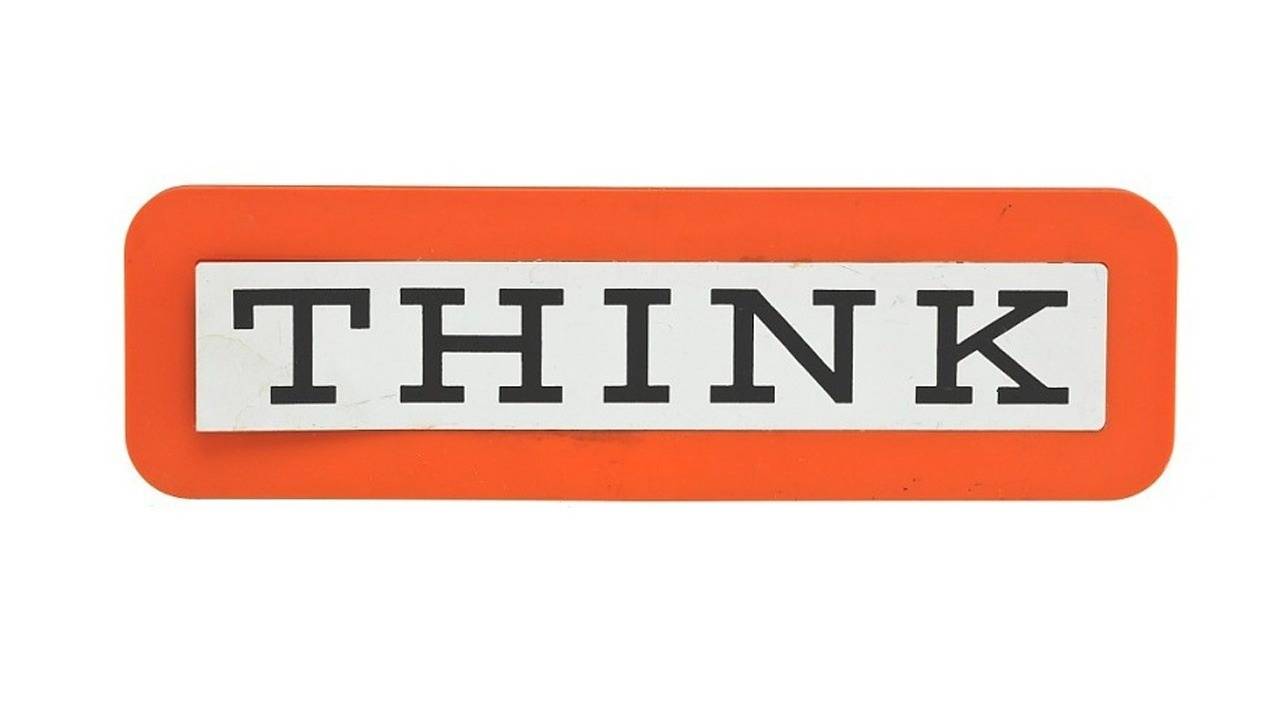 IBM's THINK signs