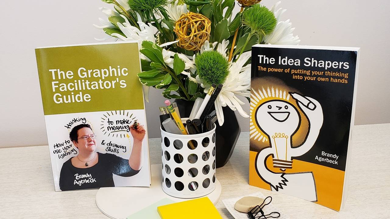 📖 Visual Thinking books by Brandy Agerbeck