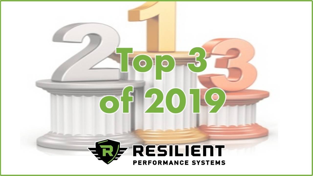 Resilient Performance: Top 3 of 2019 Podcasts
