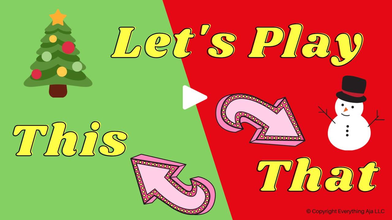 Free Christmas This or That Would You Rather Game