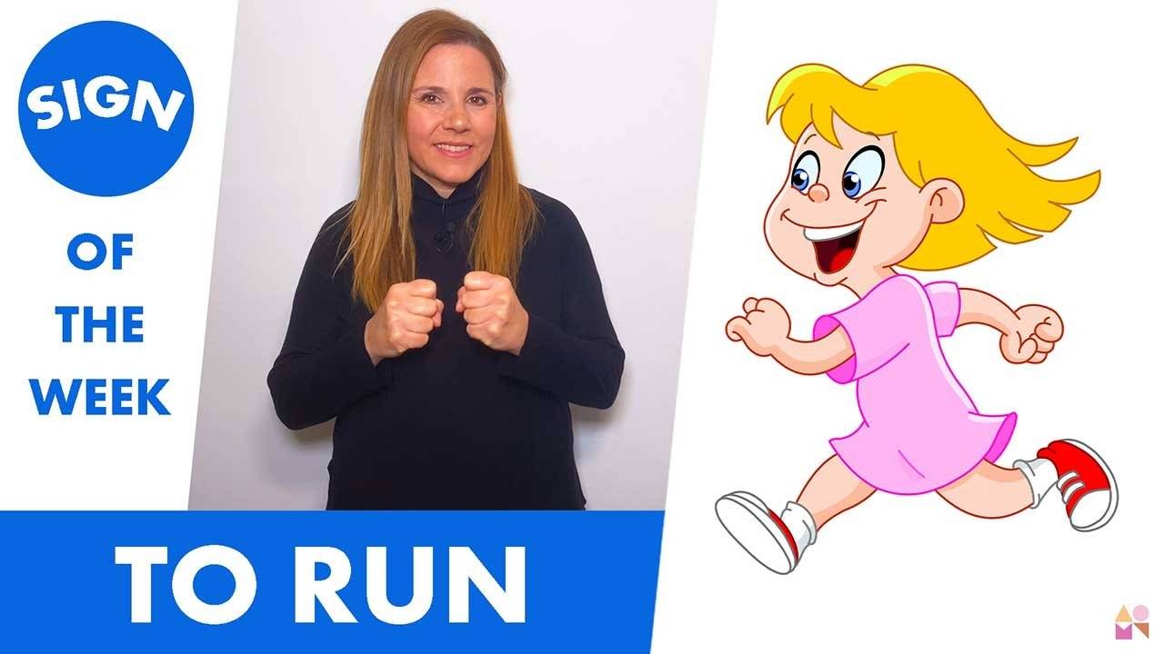 Lámh Sign For TO RUN