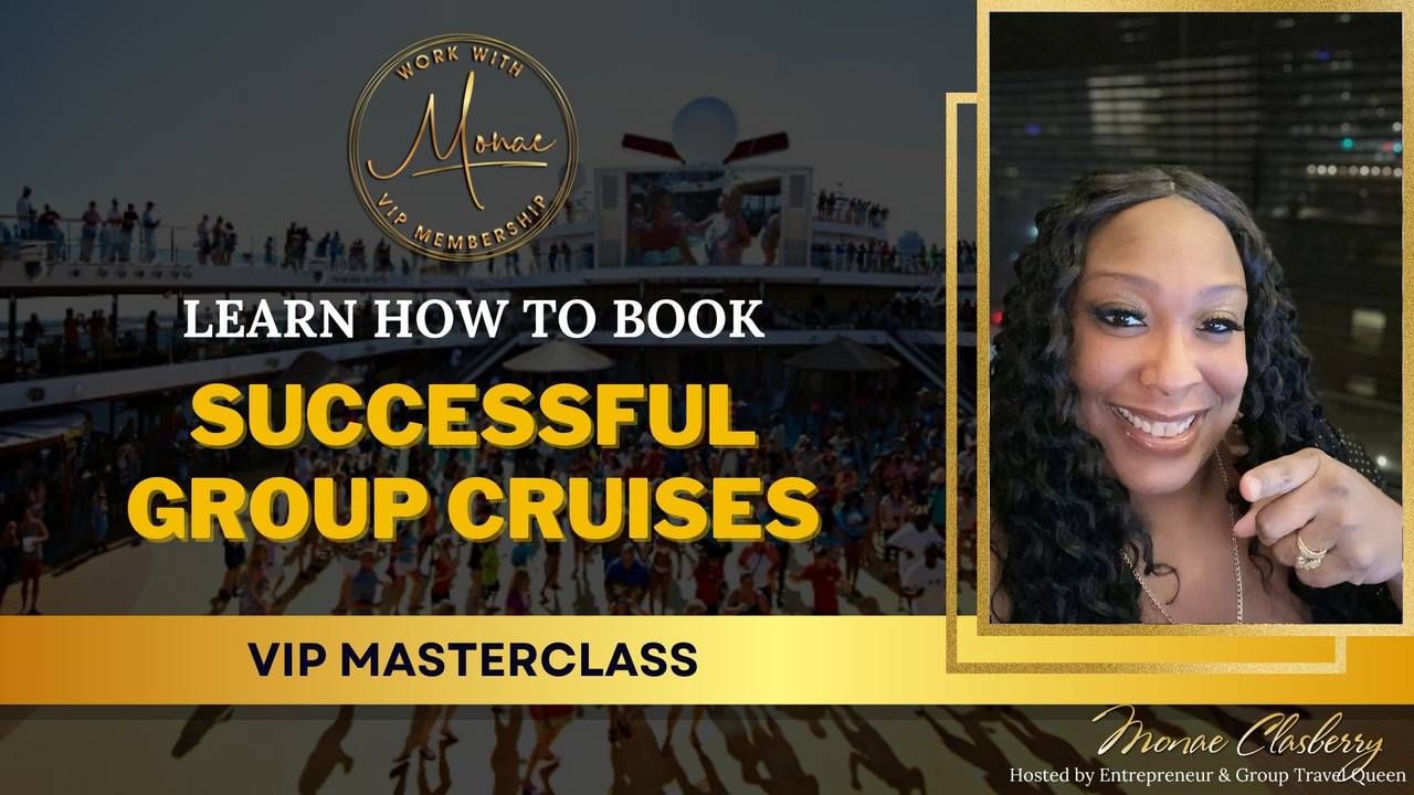 How To Book Successful Group Cruises Master Class