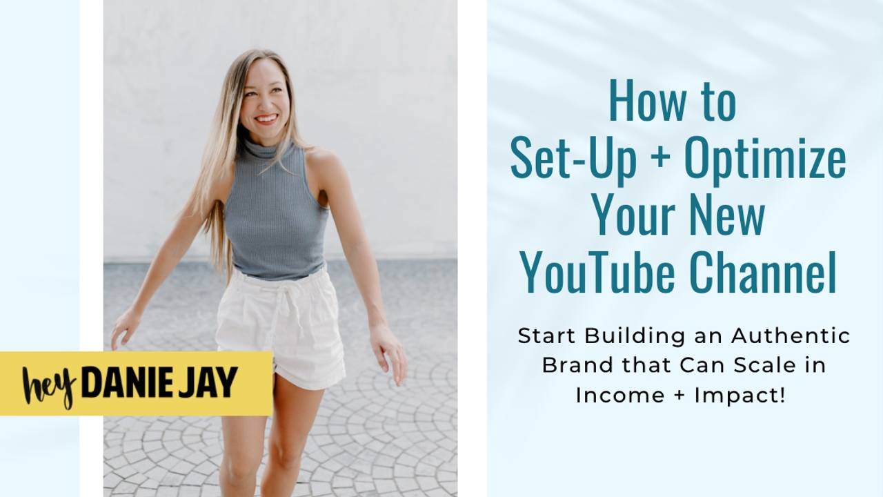 Set-Up + Optimize a Magnetic YouTube Channel Workshop w/ Hey Danie Jay