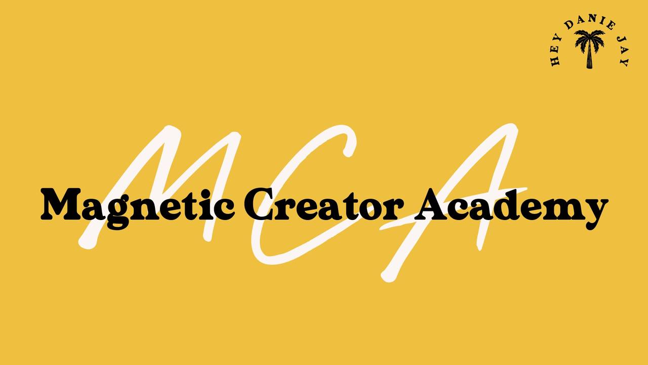 HDJ Magnetic Creator Academy Waitlist
