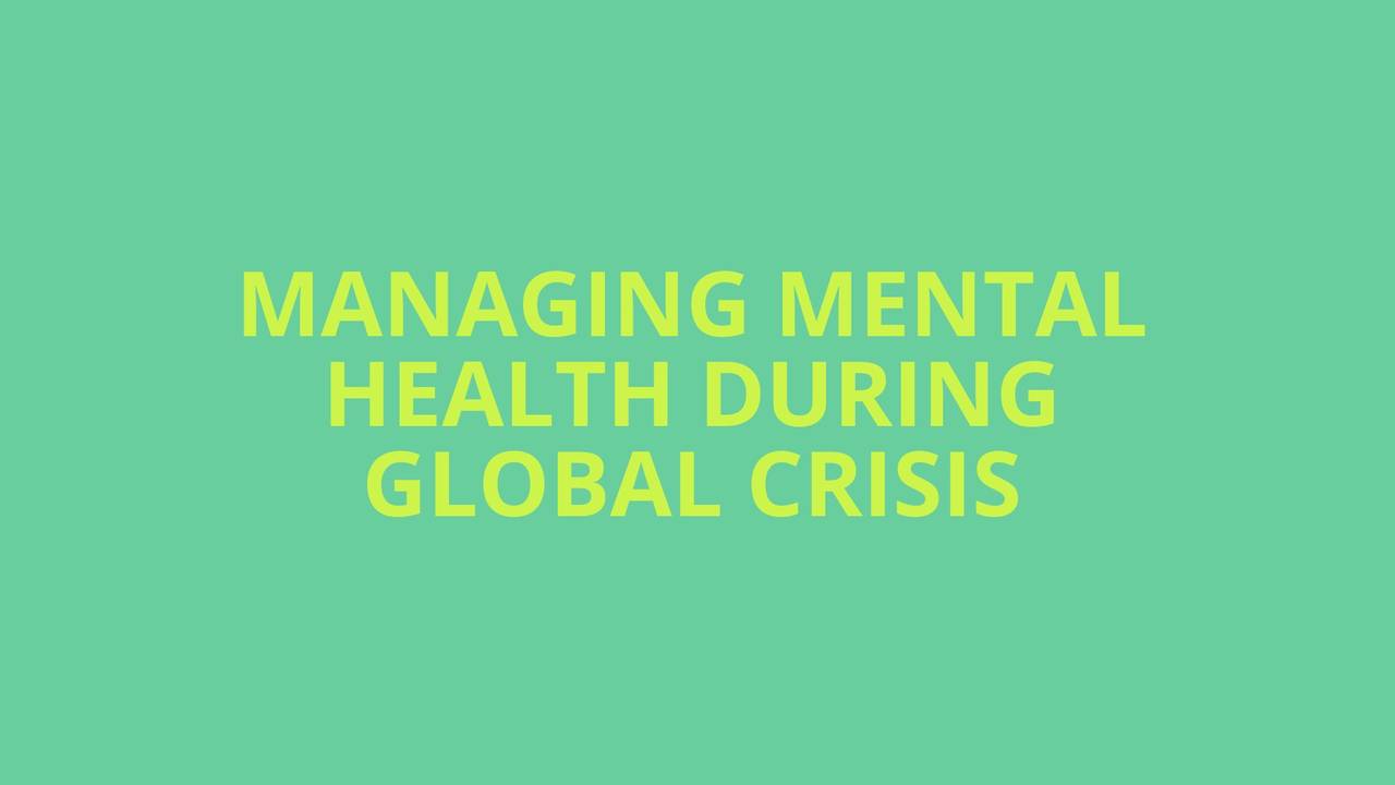 Mindfulness Can Help During Crisis