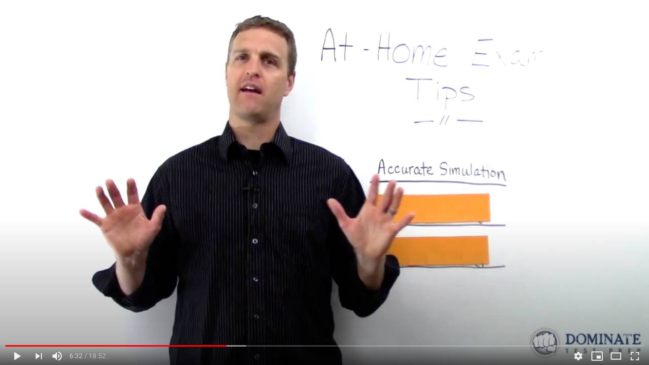 Top 3 prep tips for taking your exam at home | GMAT, GRE, LSAT