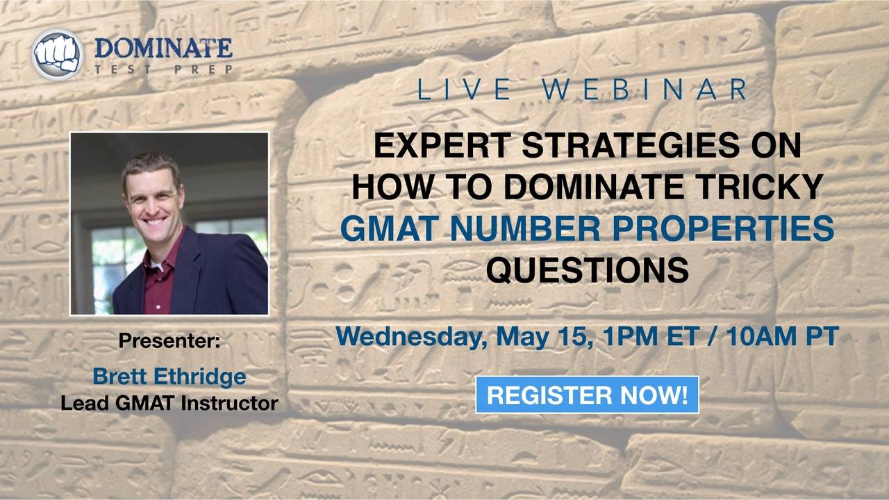 Free GMAT Math Webinar | GMAT Number Properties Made Easy | Register