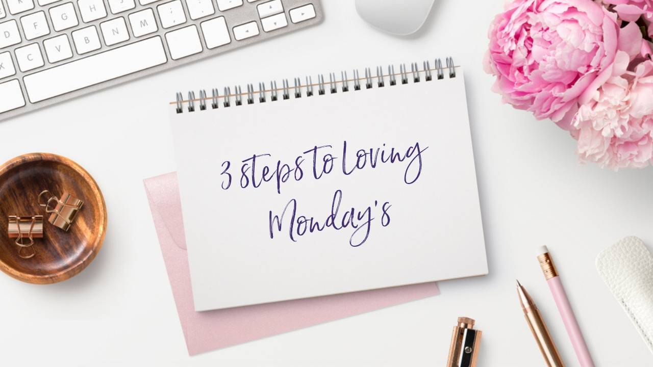 Three Steps to Monday Motivation and Joy