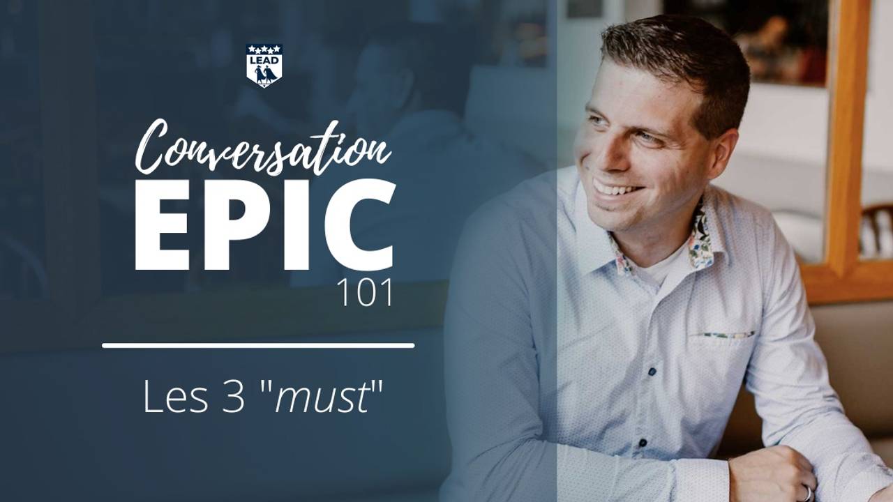 Conversation EPIC 101 - Inscription