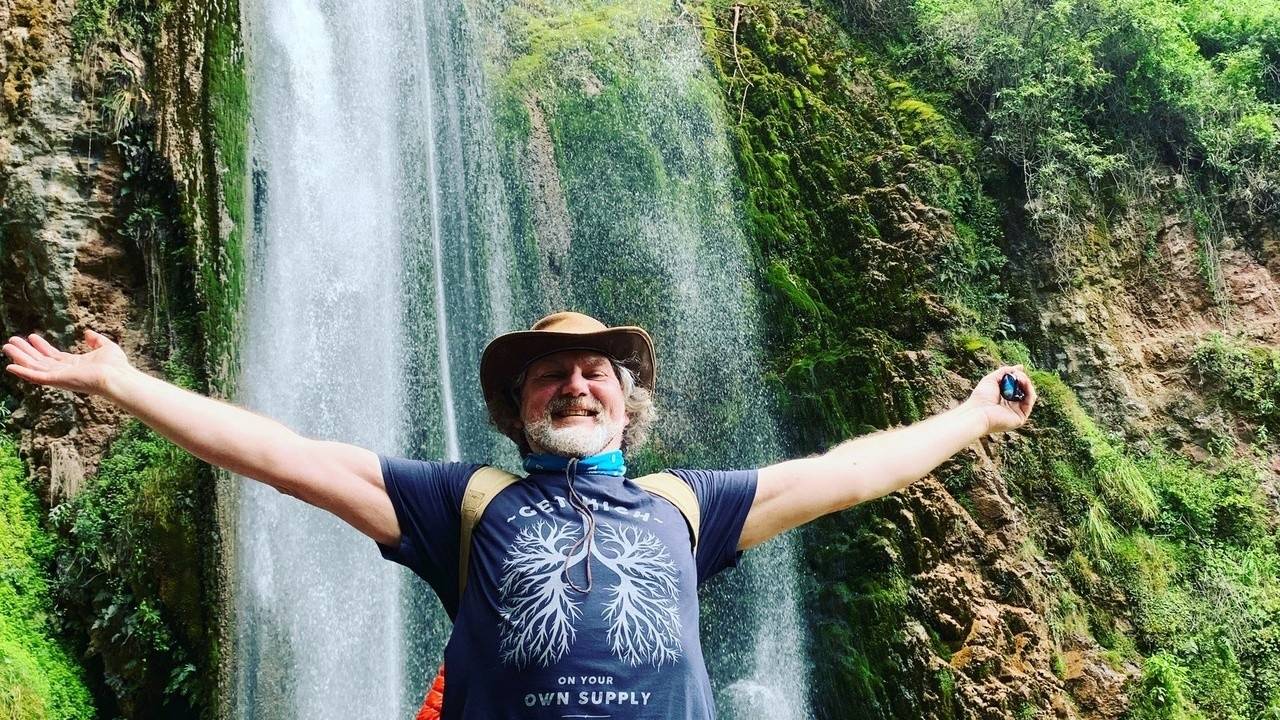Peruvian The Waterfall washed away the rod and need to go back….