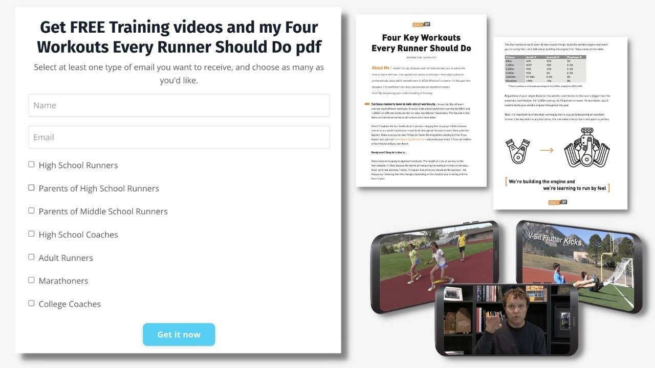 Free Training Videos and Workouts from Coach Jay Johnson