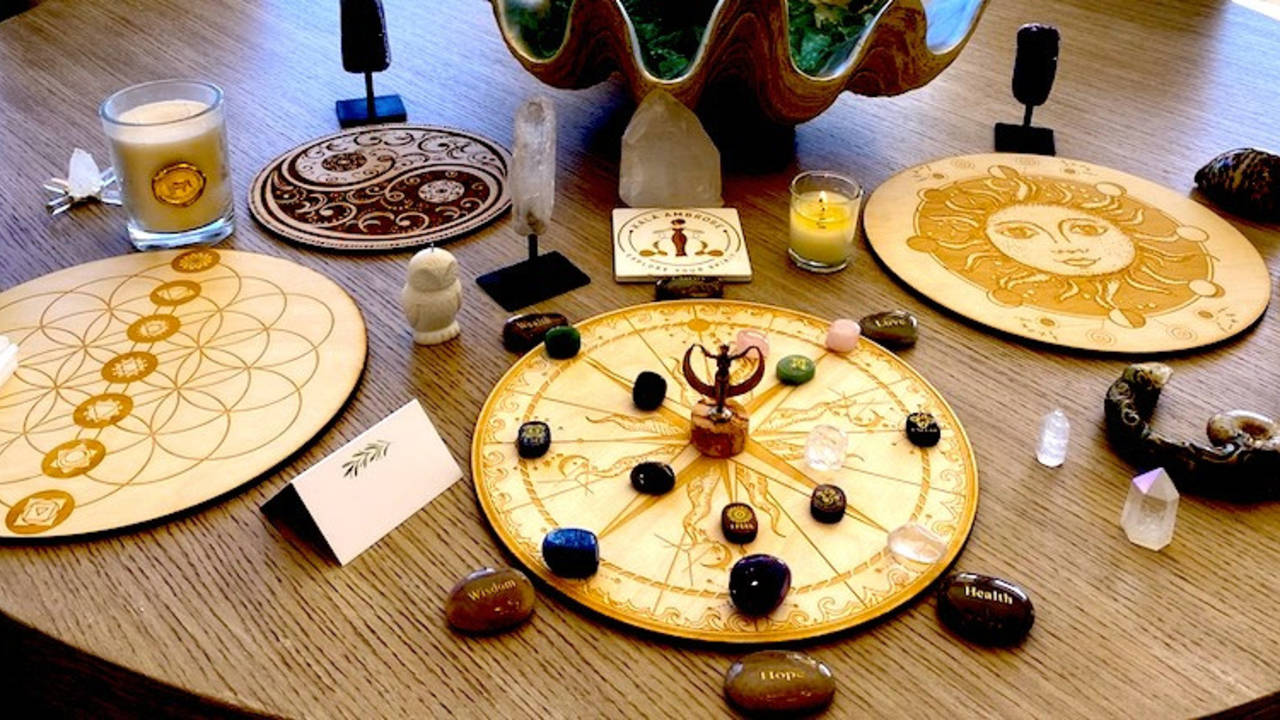 Build a Crystal Grid to Help Manifest Your Goals