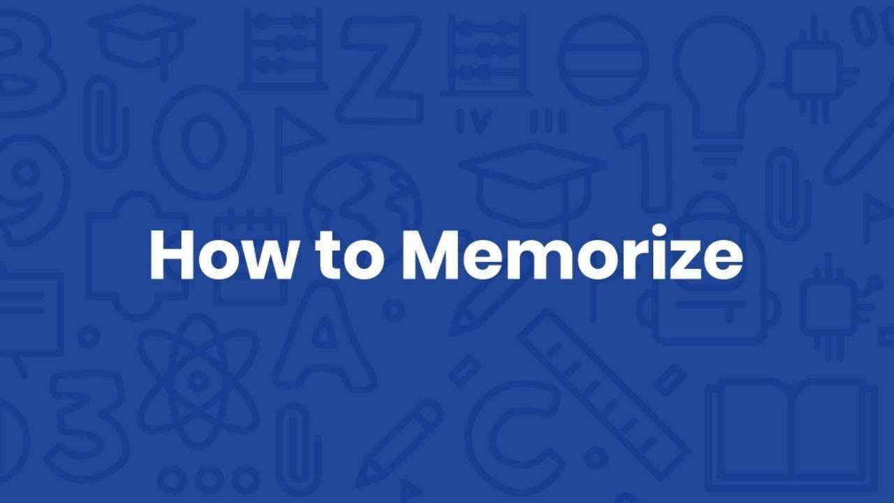 Advanced "How to Memorize" Coaching Program