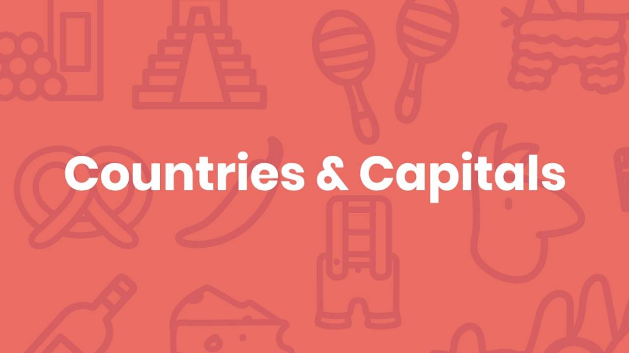 How to Memorize Countries and Capitals 10X Faster