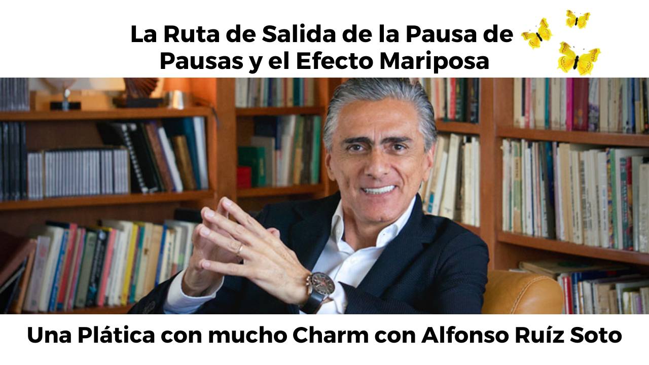 Una Plática con mucho Charm con Alfonso Ruiz Soto