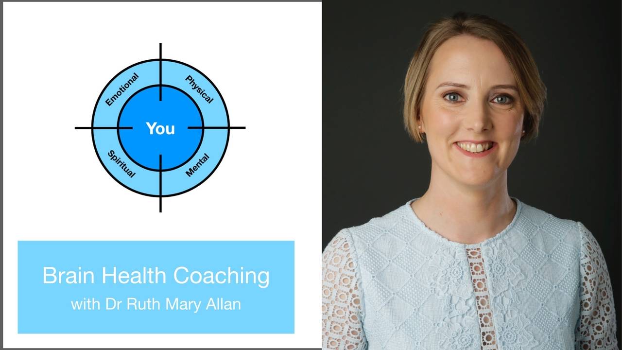 Certified Brain Health Coaching to help you optimise your brain health