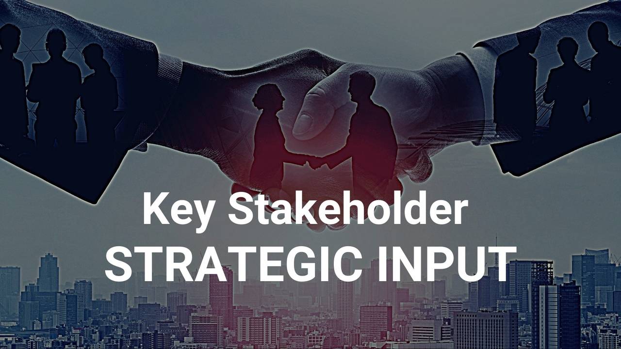 CG TV - Key Stakeholder Strategic Input