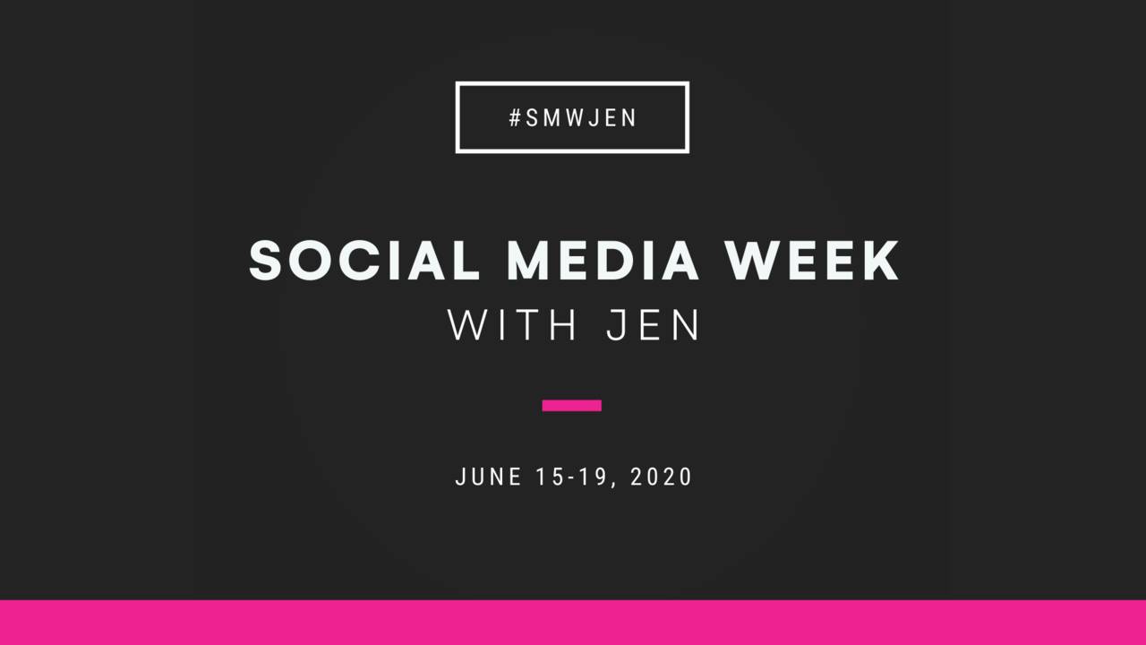 Social Media Week 2020