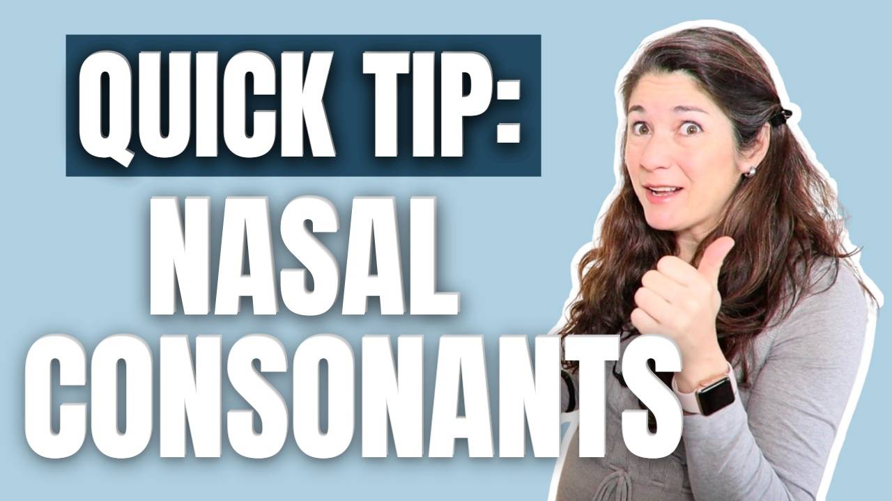 QUICK TIP: SINGING THROUGH NASAL CONSONANTS (BETTER RESONANCE)