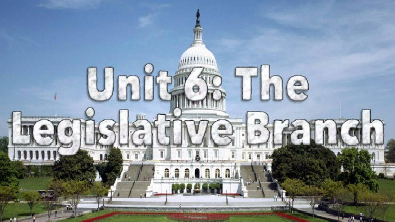 Our Legislative Branch Unit