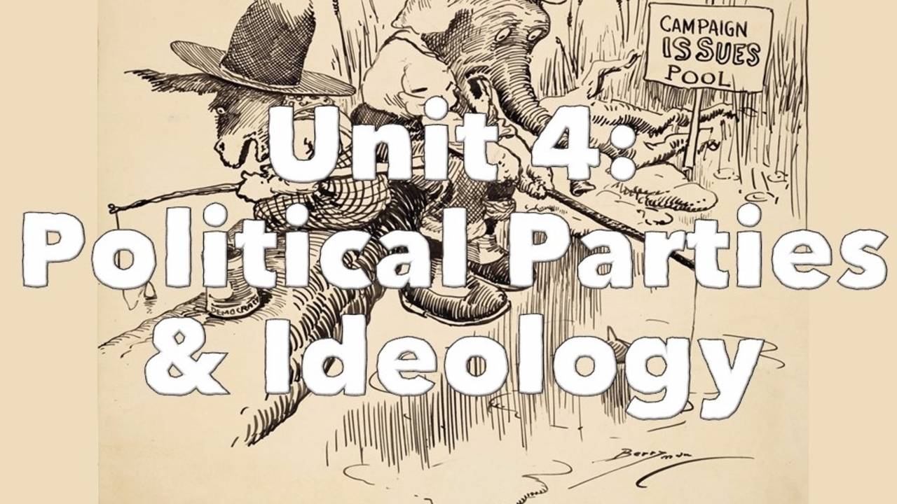 Political Parties and Ideology Unit Plan