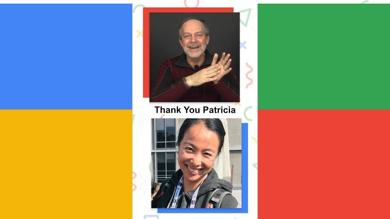 Tim Goldstein and his prior manager Patricia Li featured by Google
