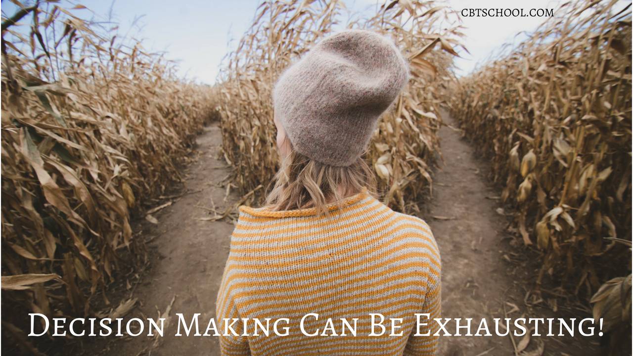 We Can Manage The Anxiety of Decision Making!