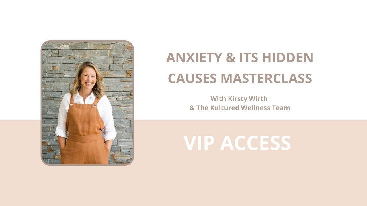 Anxiety & its hidden causes masterclass thank you