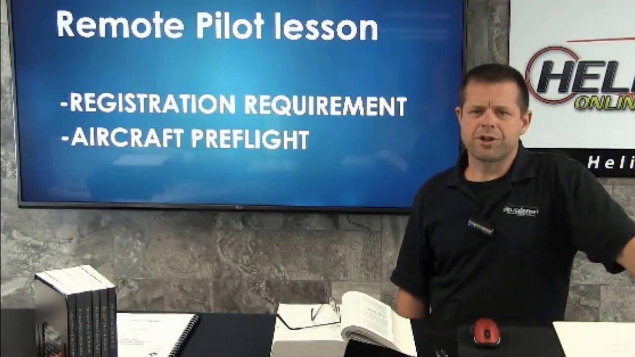 Small Unmanned Aircraft Registration and Pre flight requirements